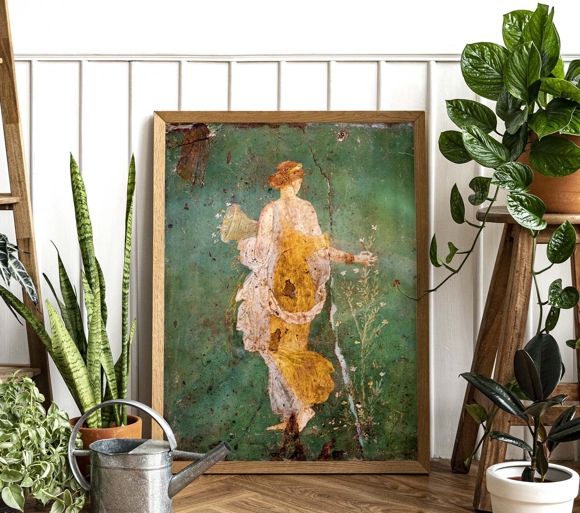 Ancient Roman Goddess Flora I Vintage Poster Woman Print - Etsy