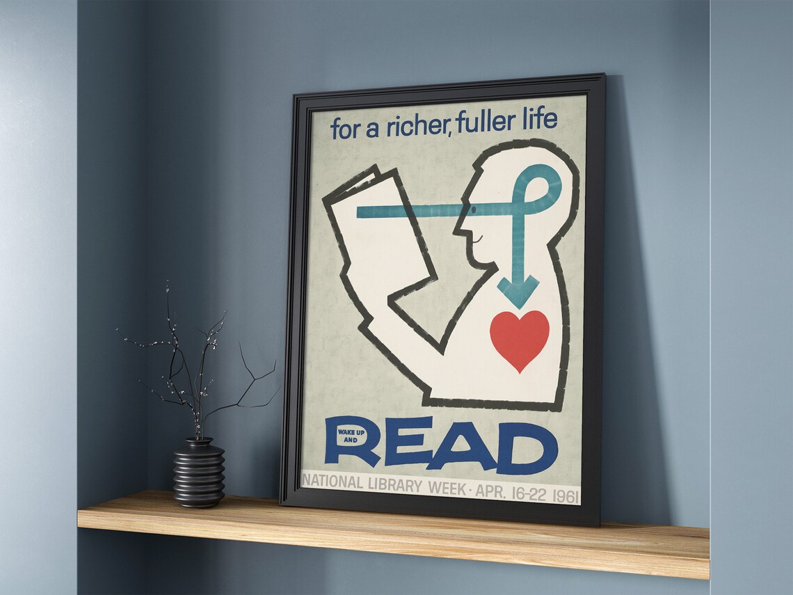 For a Richer, Fuller Life Wake up and Read. National Library Week · Apr ...