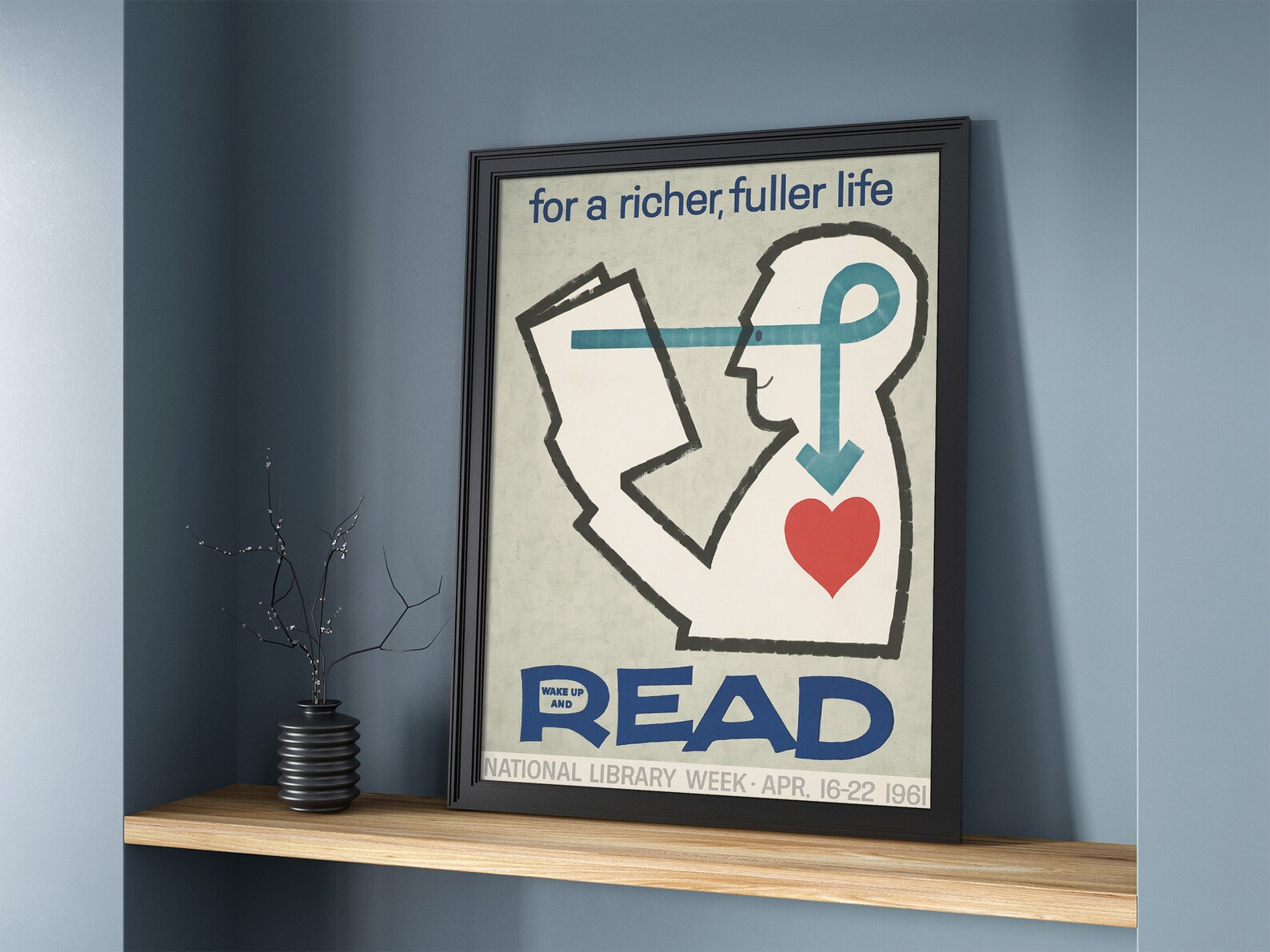 For a Richer, Fuller Life Wake up and Read. National Library Week · Apr ...