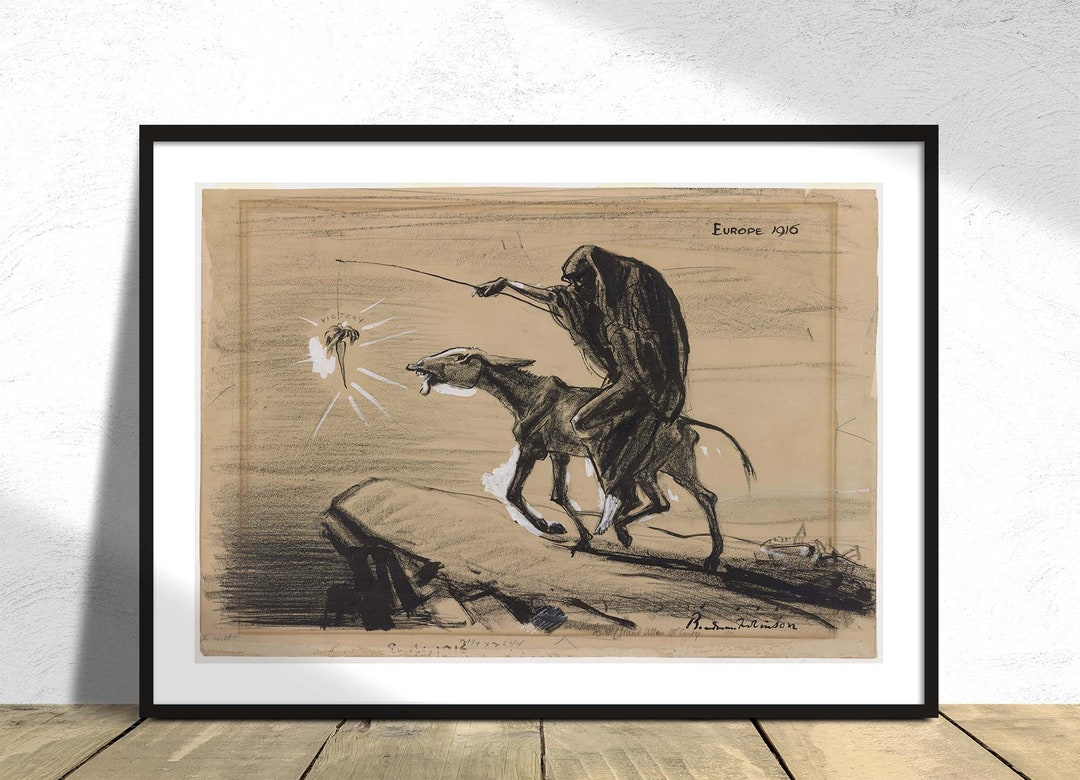 Europe 1916 Boardman Robinson Classic Art, Reproduction Print, Retro ...