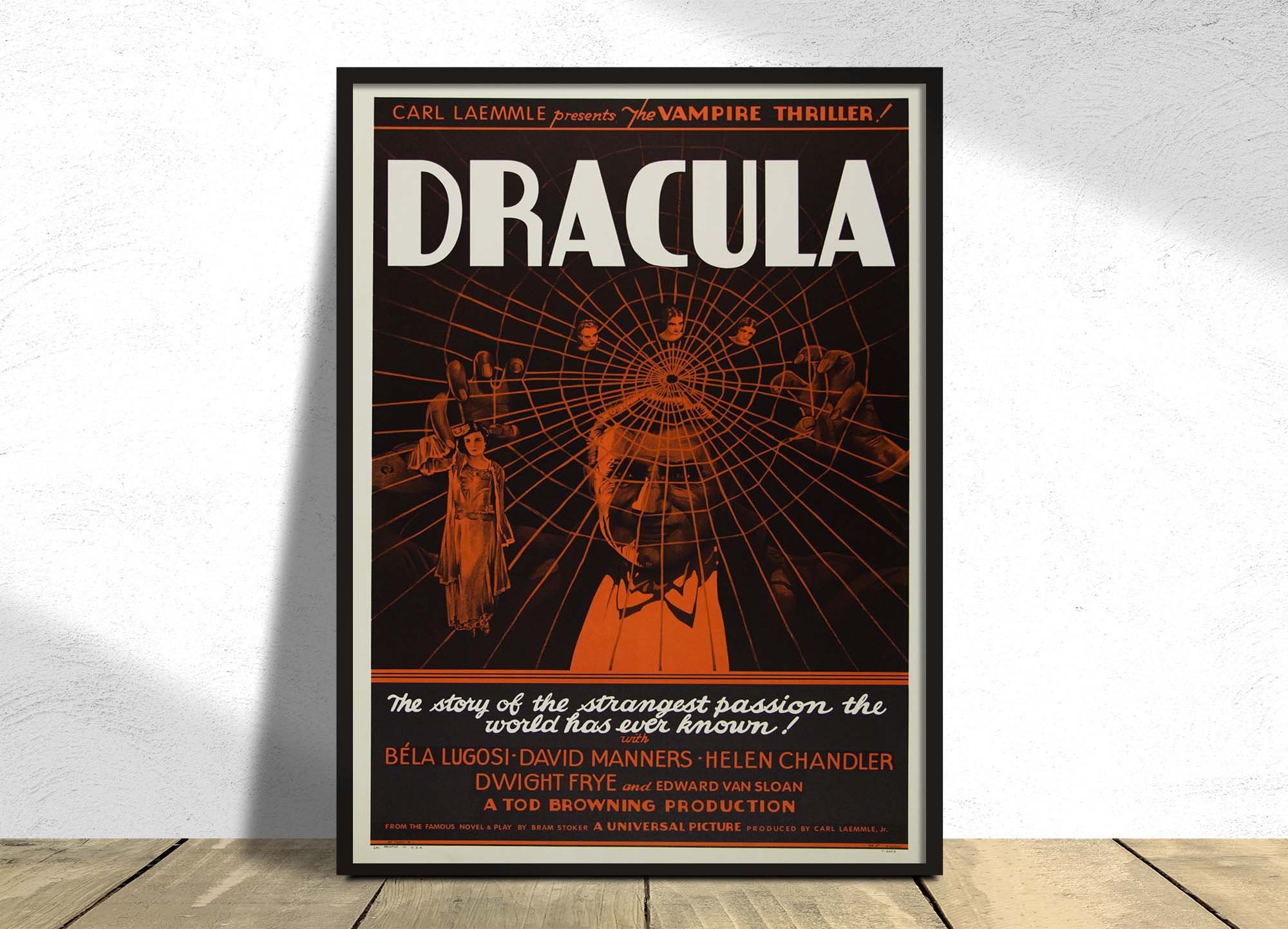 Dracula - Film Poster | Advertisement Poster, Print Reproduction, Old ...