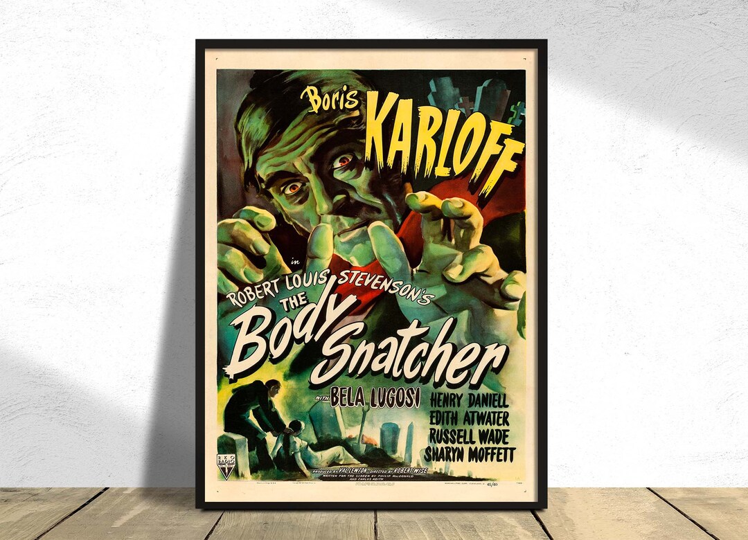 The Body Snatcher 1945 Film Poster Advertisement Print - Etsy