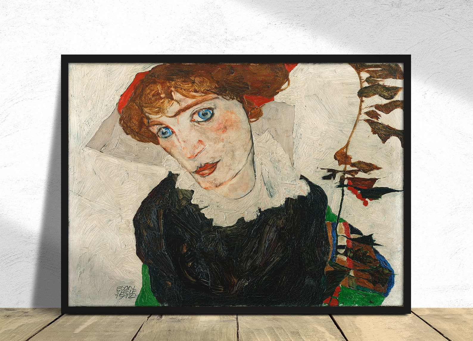 Portrait of Wally - Egon Schiele | Austrian Expressionism Style ...