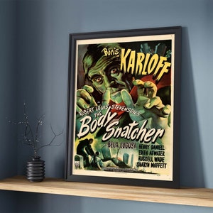 The Body Snatcher (1945) - Film Poster | Advertisement Print ...