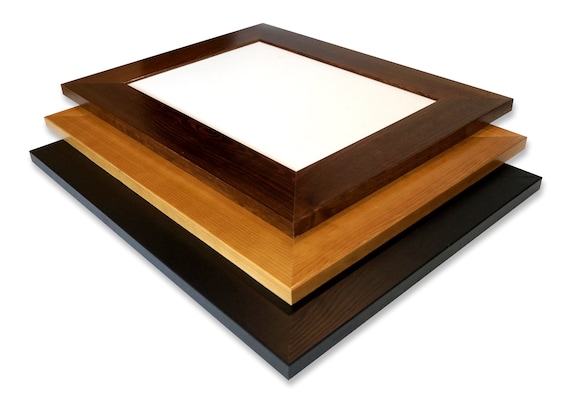 Solid Heavy Thick Wood Frame for Poster Print Photography. 3 | Etsy