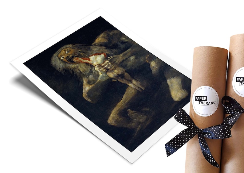 Saturn Devouring His Son - Francisco Goya | Classic Art, Reproduction ...