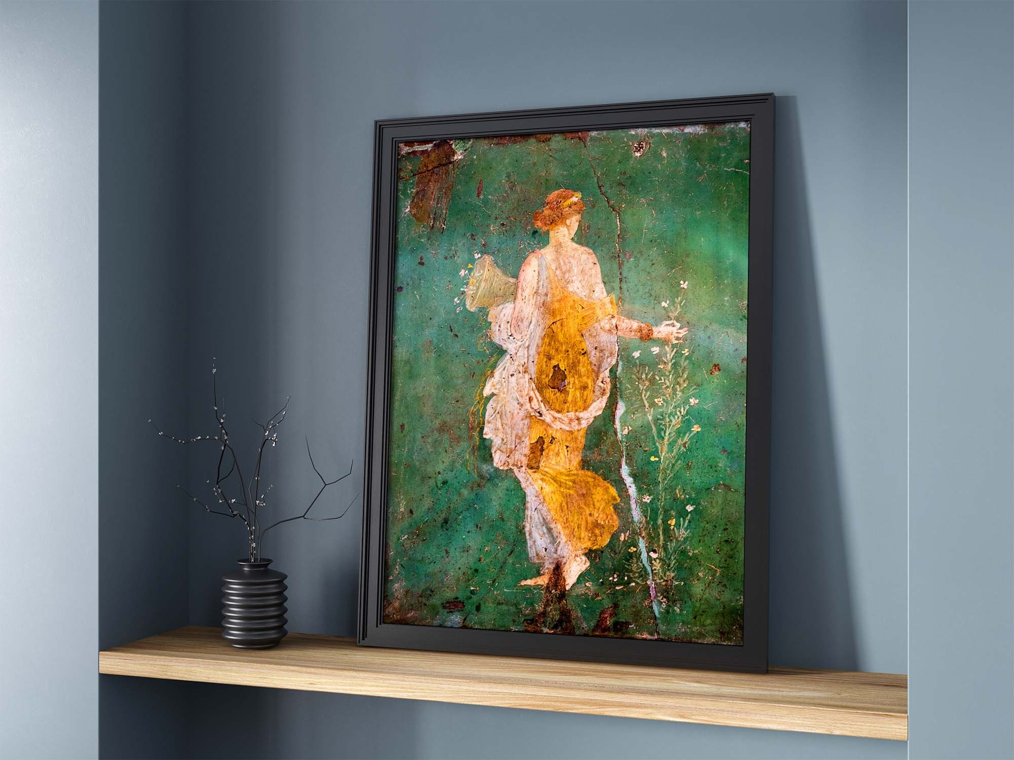 Ancient Roman Goddess Flora I Vintage Poster Woman Print - Etsy