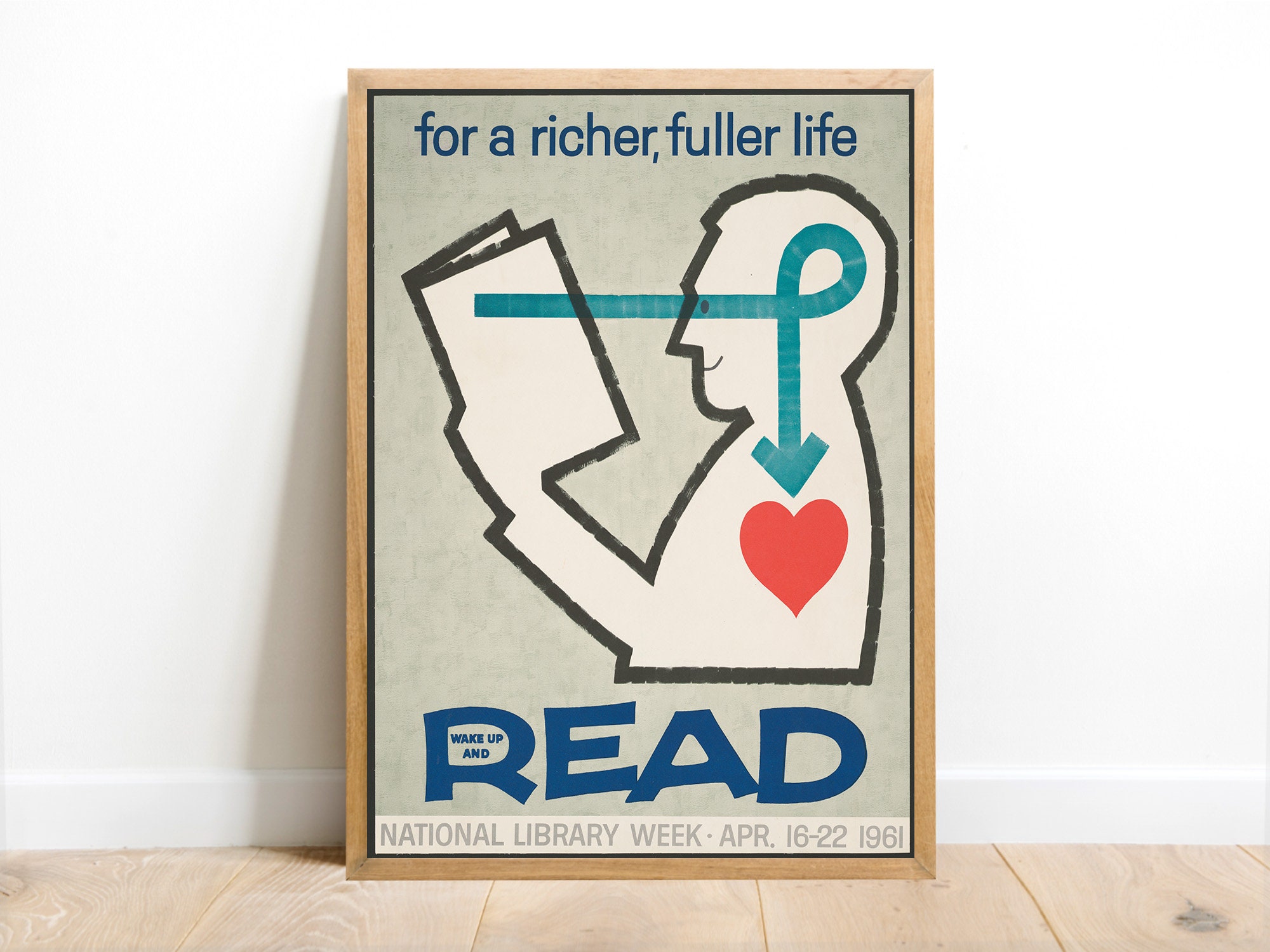 For a Richer, Fuller Life Wake up and Read. National Library Week · Apr ...