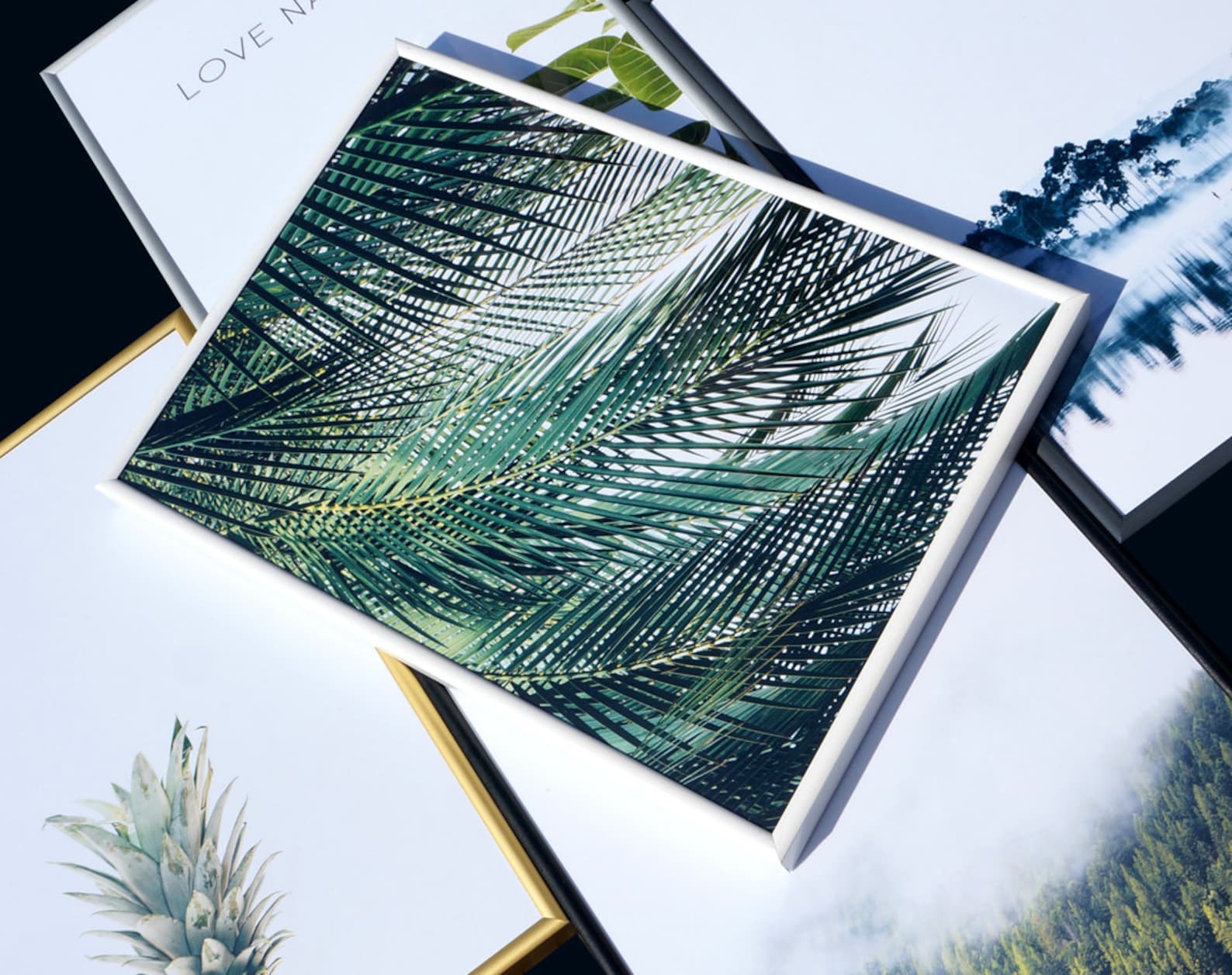 Silver Aluminum Frame for Poster Photography. Any Size - Etsy