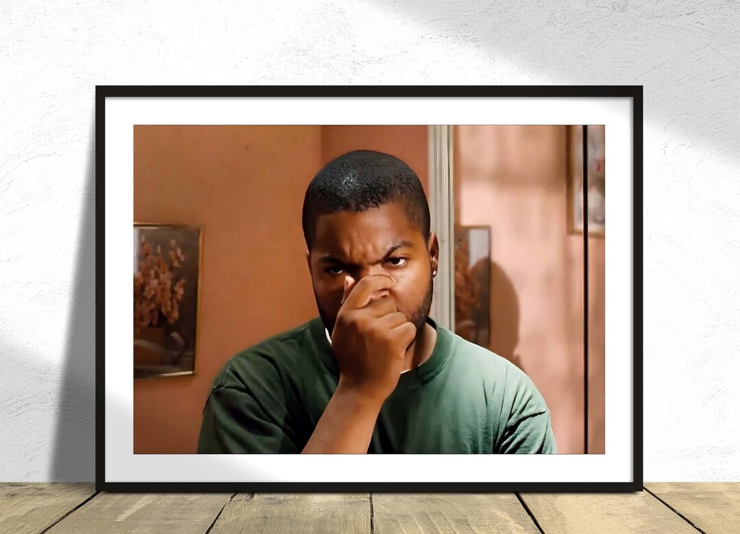 Friday Movie Poster Bathroom Scene - Black and White Poster - Funny ...