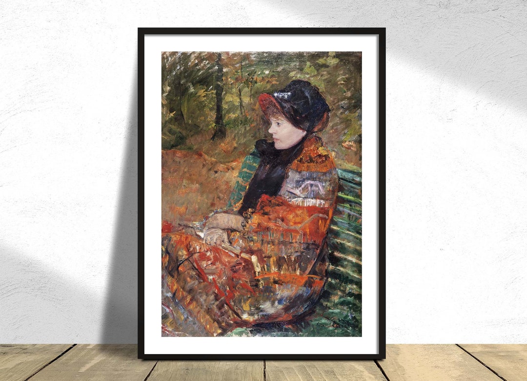 Autumn, Portrait of Lydia Cassatt - Mary Cassatt | Impressionism in Art ...
