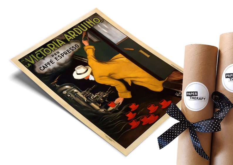 Advertising Poster for Victoria Arduino Leonetto Cappiello - Etsy