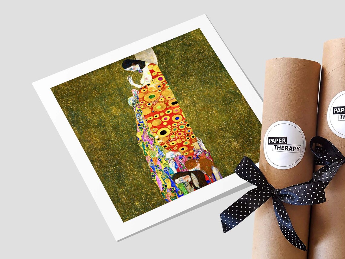 Hope II - Gustav Klimt | Classic Art, Austrian Nouveau Style ...