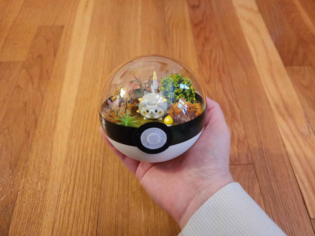 PKMN Togedemaru 4 Poké Ball Terrarium - Etsy
