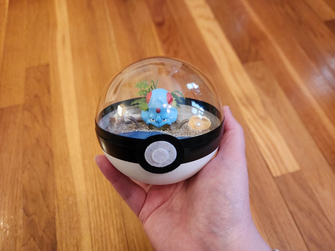 PKMN Tentacool 4 Poké Ball Terrarium - Etsy