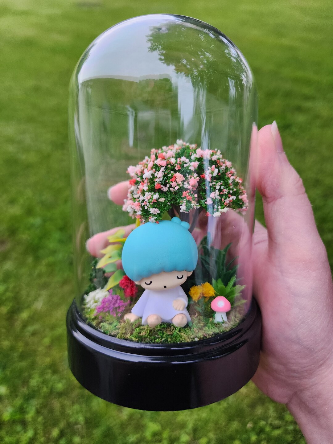 Sanrio Kiki Custom Terrarium Dome - Etsy