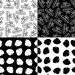 Dog Digital Paper Pack 12x12 300dpi Monochrome Dog Lover - Etsy