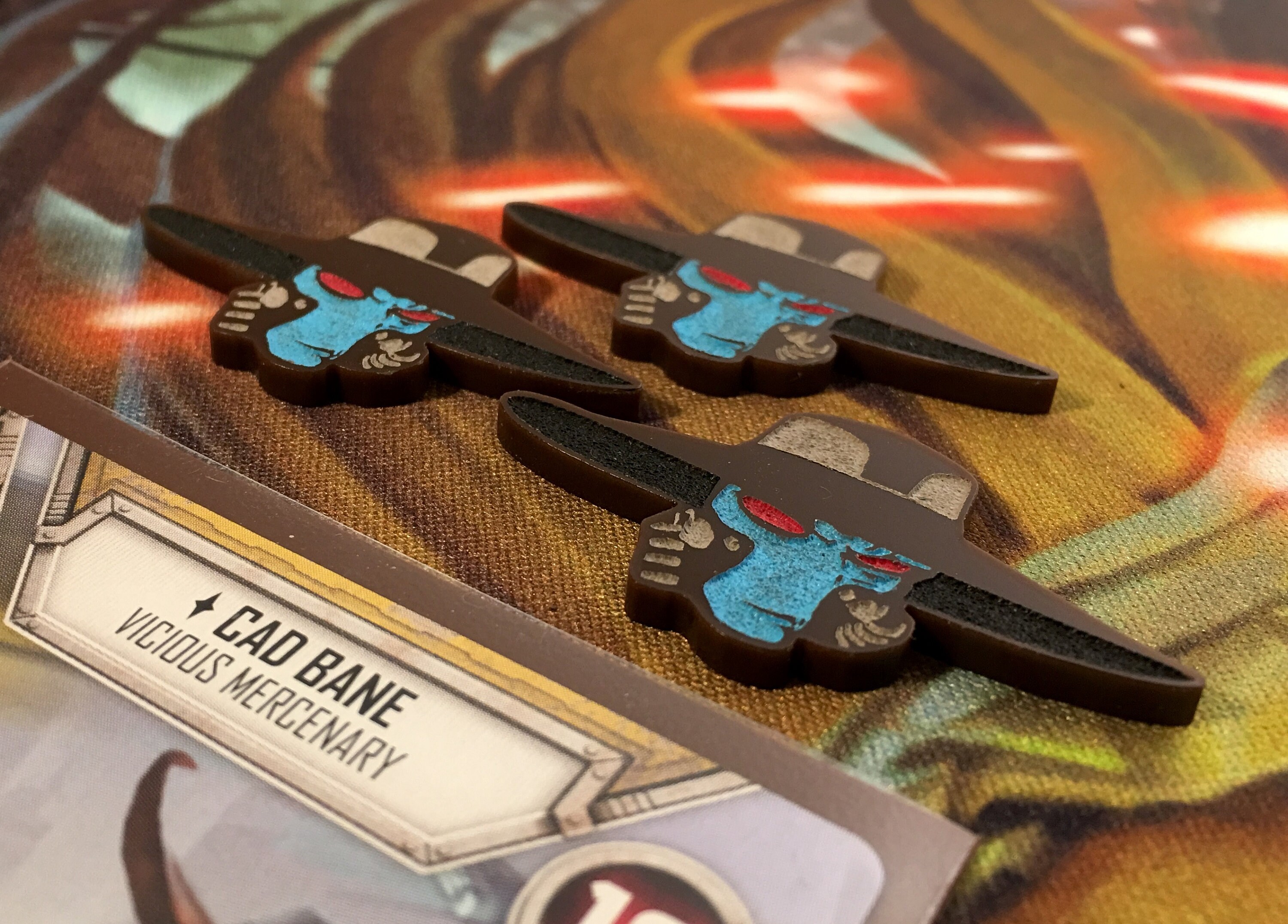 Set of 6 SW Destiny Cad Bane Shield Tokens - Etsy Ireland