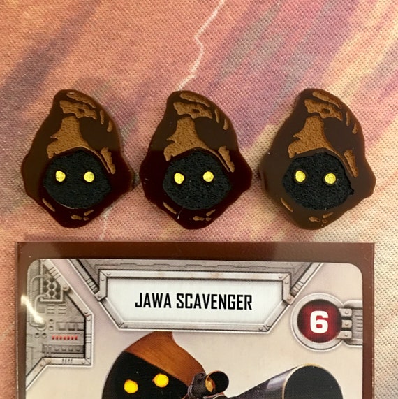 Set of 6 SW Destiny Jawa Shield or Resource Tokens - Etsy