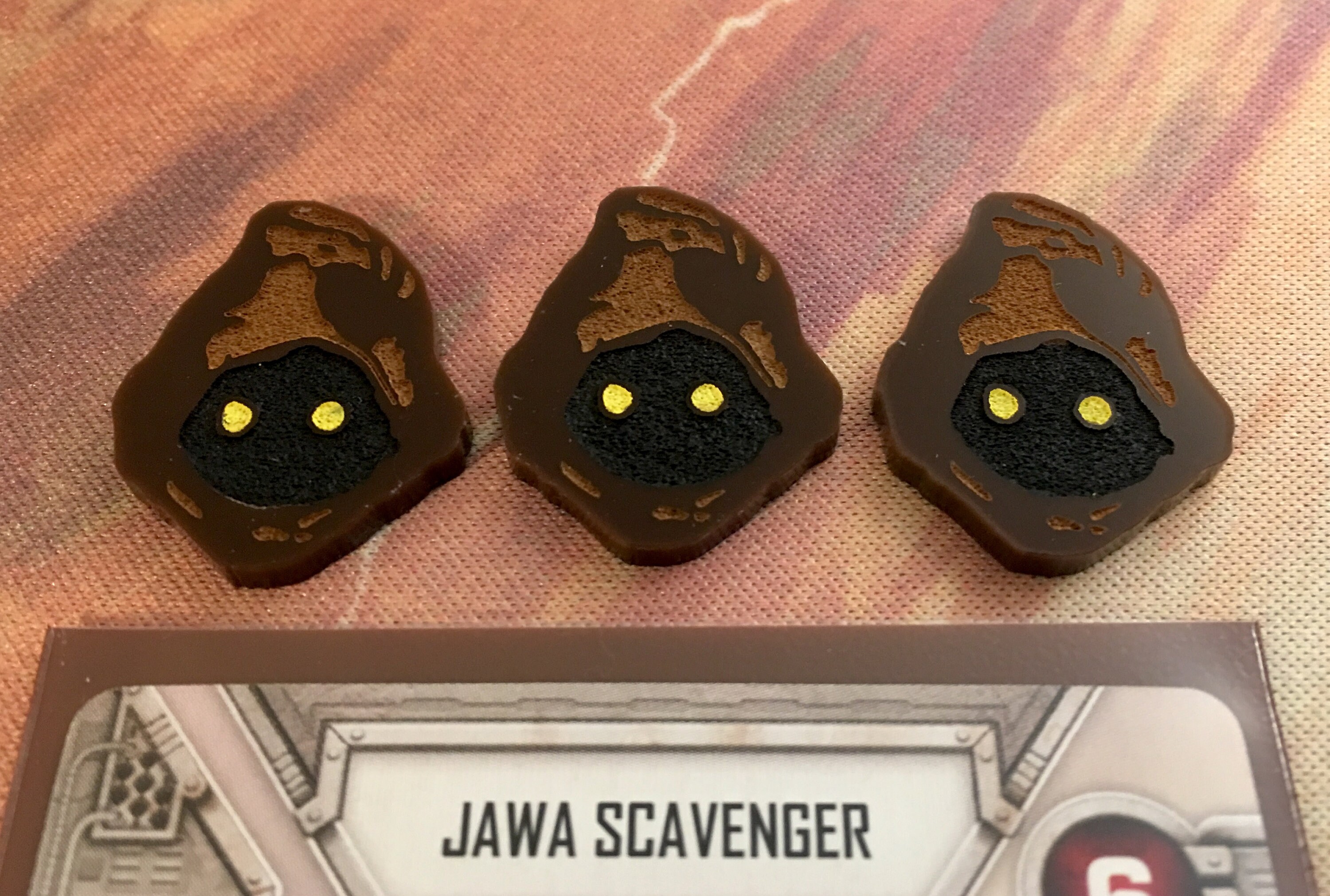 Set of 6 SW Destiny Jawa Shield or Resource Tokens - Etsy