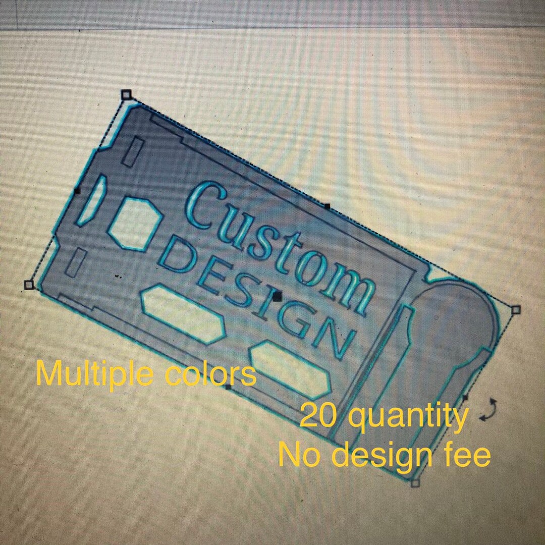 20 Qty Multicolor CUSTOM RSA ID Token Badge Holder - Etsy