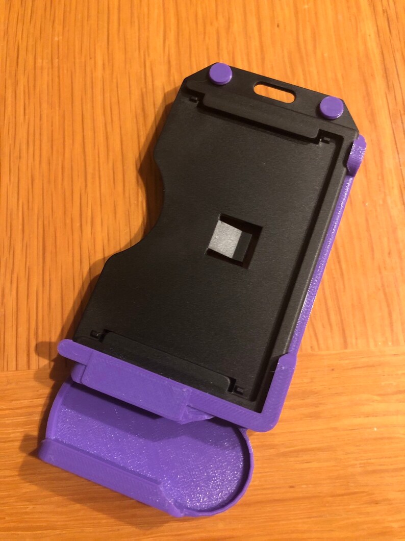 Side Slide 3D Printed RSA Id Token Holder and TRIPLE ID - Etsy.de