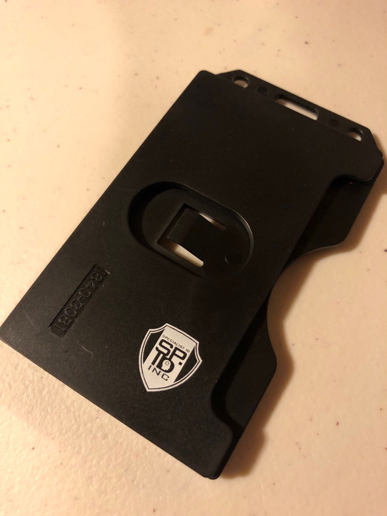 Side Slide 3D Printed RSA Id Token Holder and TRIPLE ID - Etsy