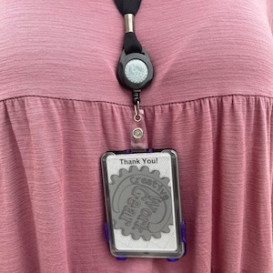 RSA Token Holder and TRIPLE ID Holder - up to 3 Badges - Etsy