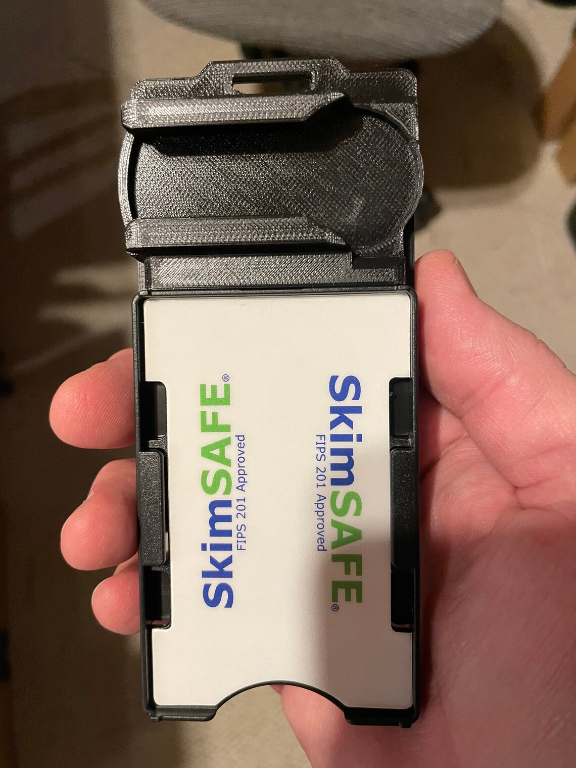 Custom Skimsafe 3D Printed RSA Id Token Holder and TRIPLE ID - Etsy