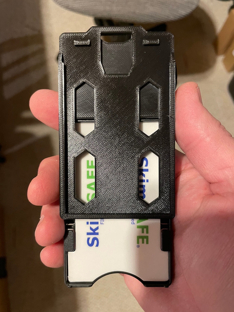 Custom Skimsafe 3D Printed RSA Id Token Holder and TRIPLE ID - Etsy