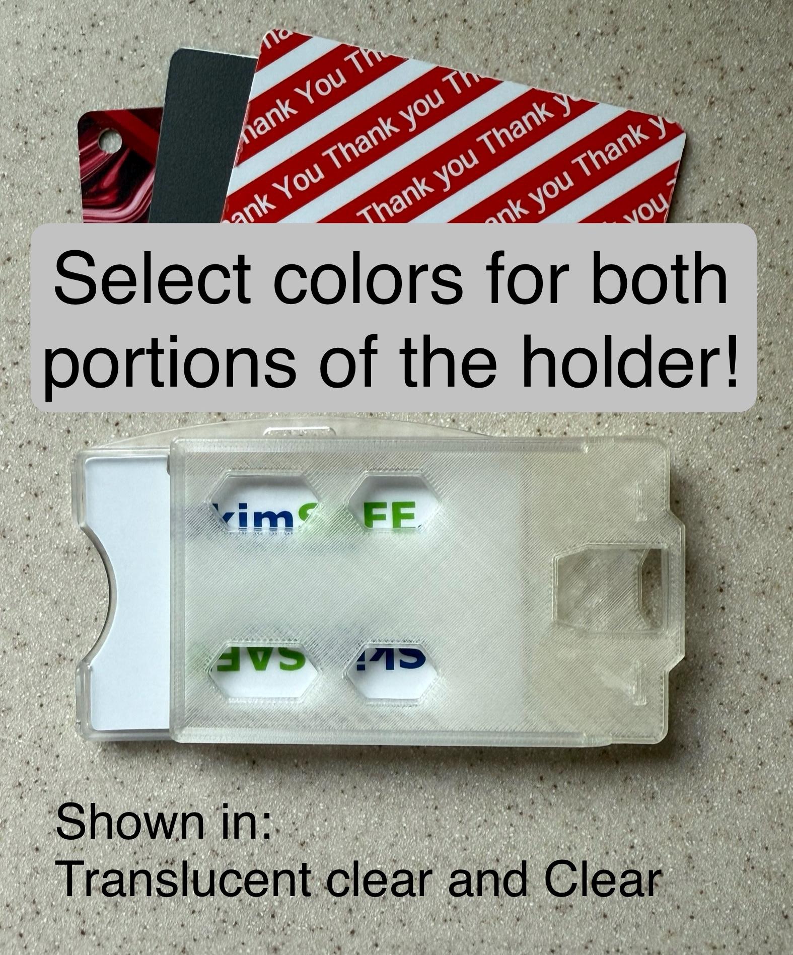 NEW for 2025 - Custom RF Shielded 3D Printed Token Holder - up to 3 ...