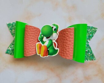 Mario Hair Bow | Etsy