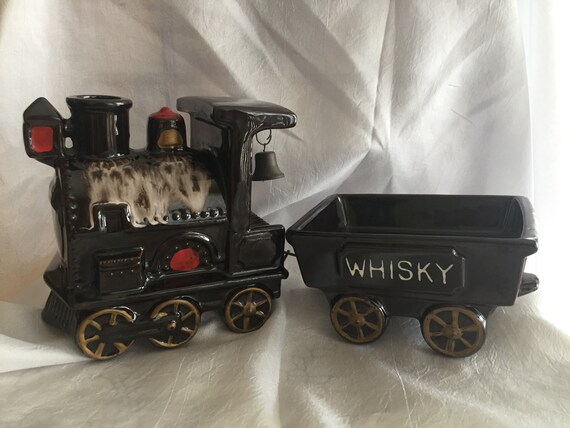 Ceramic Train Vintage Collectible Train Decanter Holder | Etsy