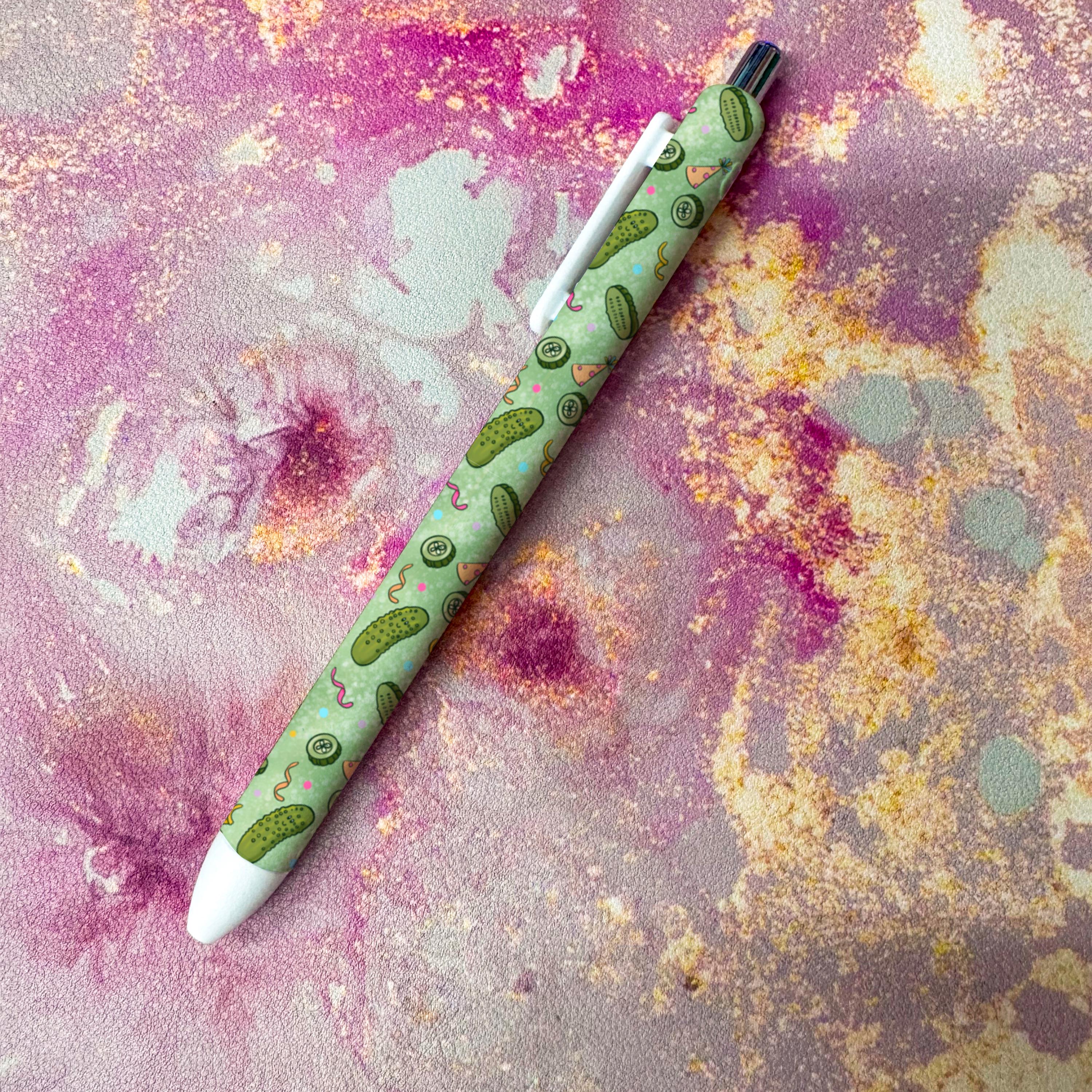 Party Pickles Digital Pen Wrap Original Hand Drawn 300 DPI PNG Download ...