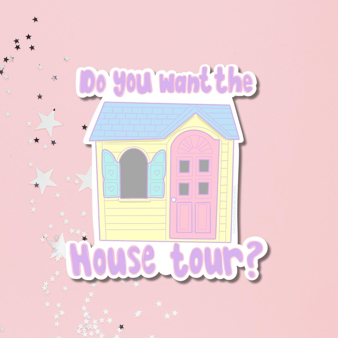Do You Want the House Tour? 90s Playhouse Sticker | Funny Stickers ...