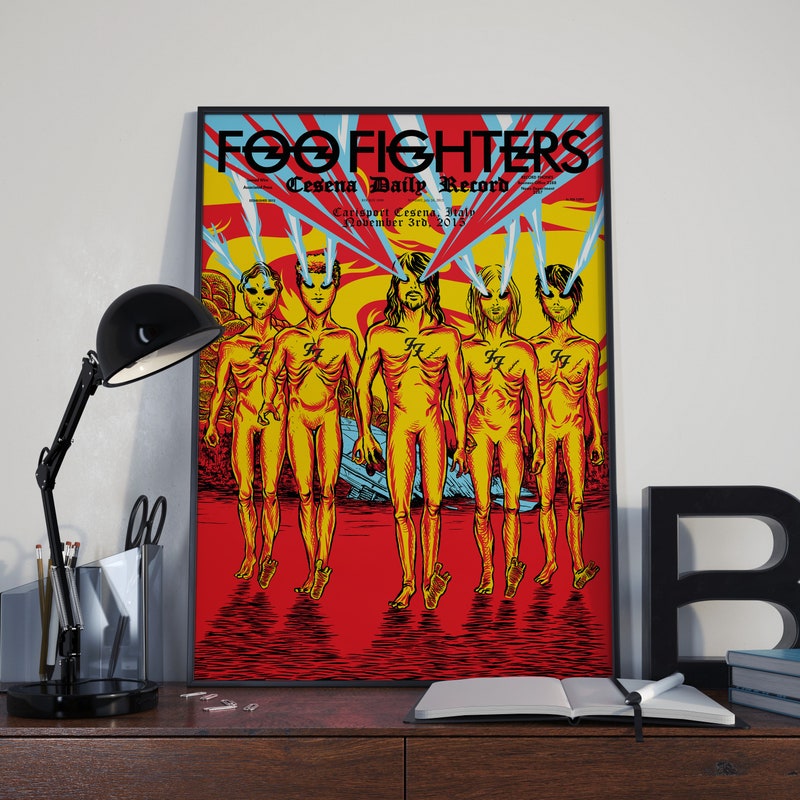 Foo Fighters - Etsy