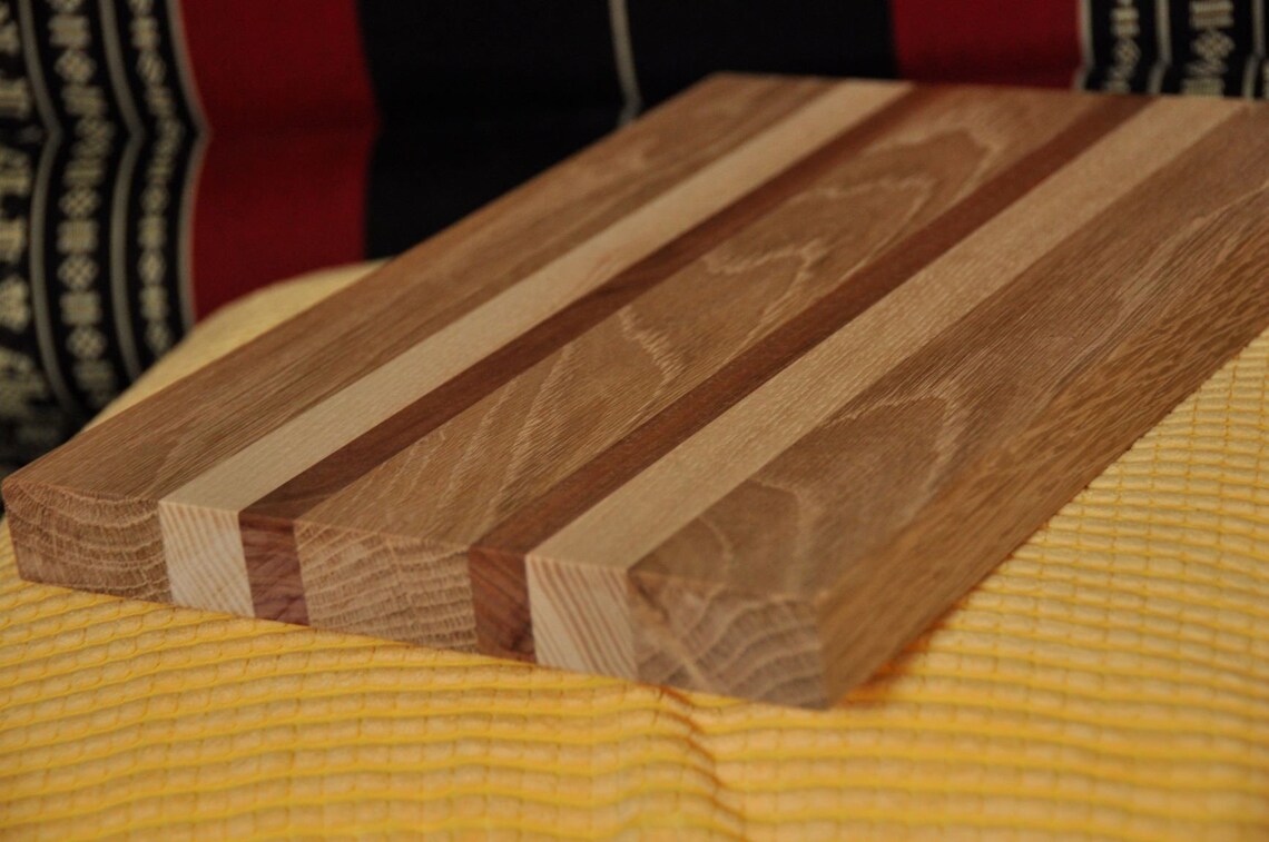 Beautiful Handmade Cutting Board or Platter for Serving, Made From Oak ...