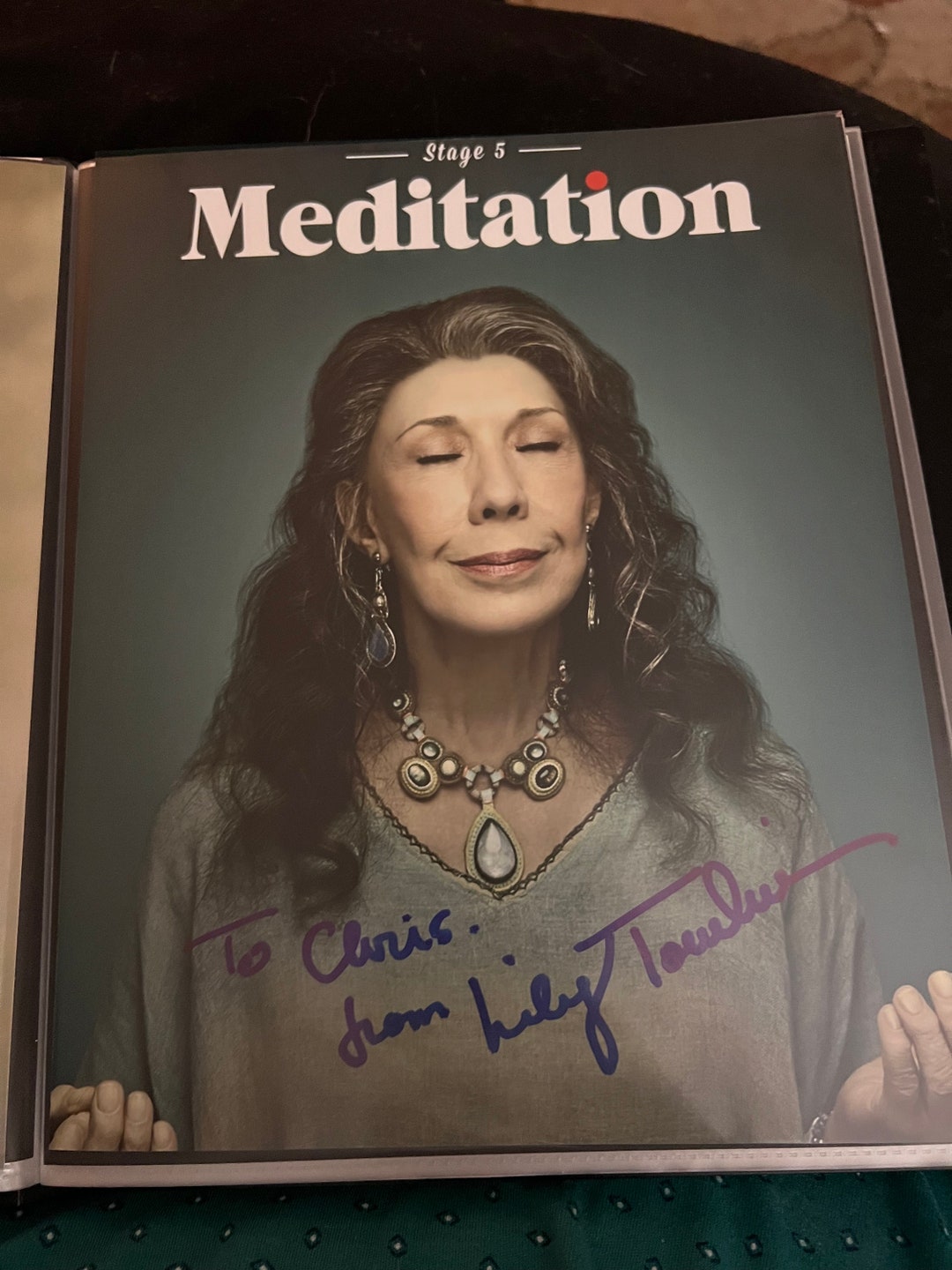 Lily Tomlin Hand Signed 8x10 Photo ACTRESS Authentic Autograph ...