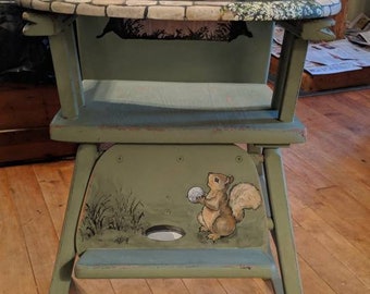 Hand Painted Chair - Etsy