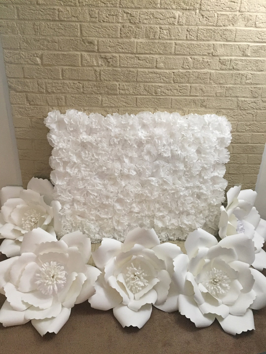 Paper Flower Wedding Backdrop - Etsy