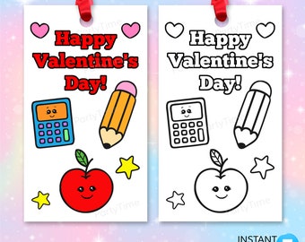 Hope Your Valentine's Day is Poppin Stickers,class Valentine Tags,pop ...