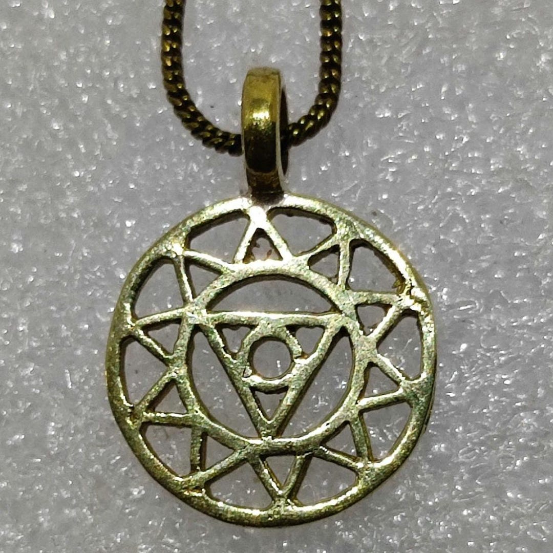 Handmade Yellow Brass Hindu Deity Tantra Goddess Kali Maa Yantra ...