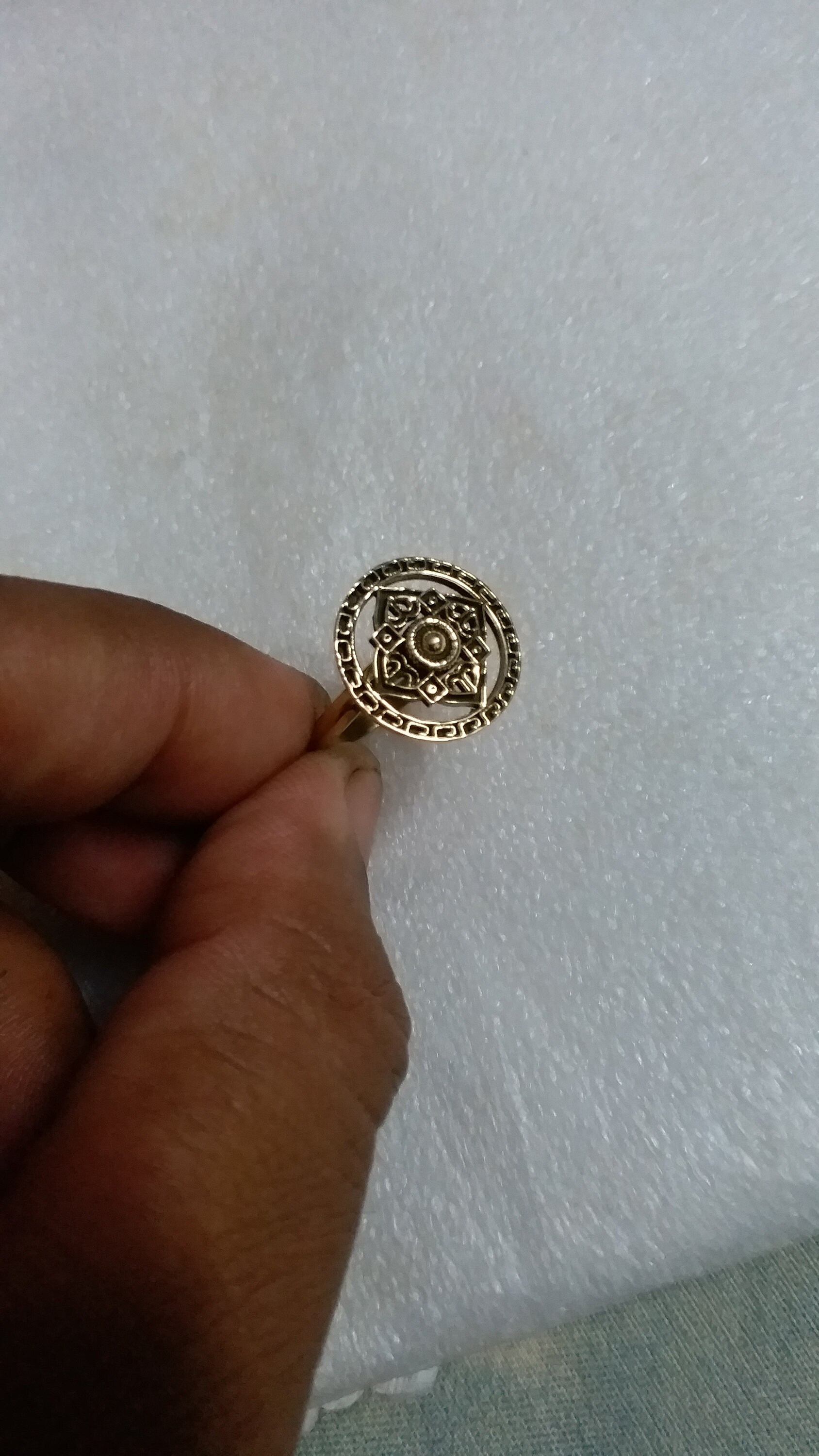 Handmade Yellow Brass Hindu Money Goddess Ma Lakshmi Shree - Etsy UK