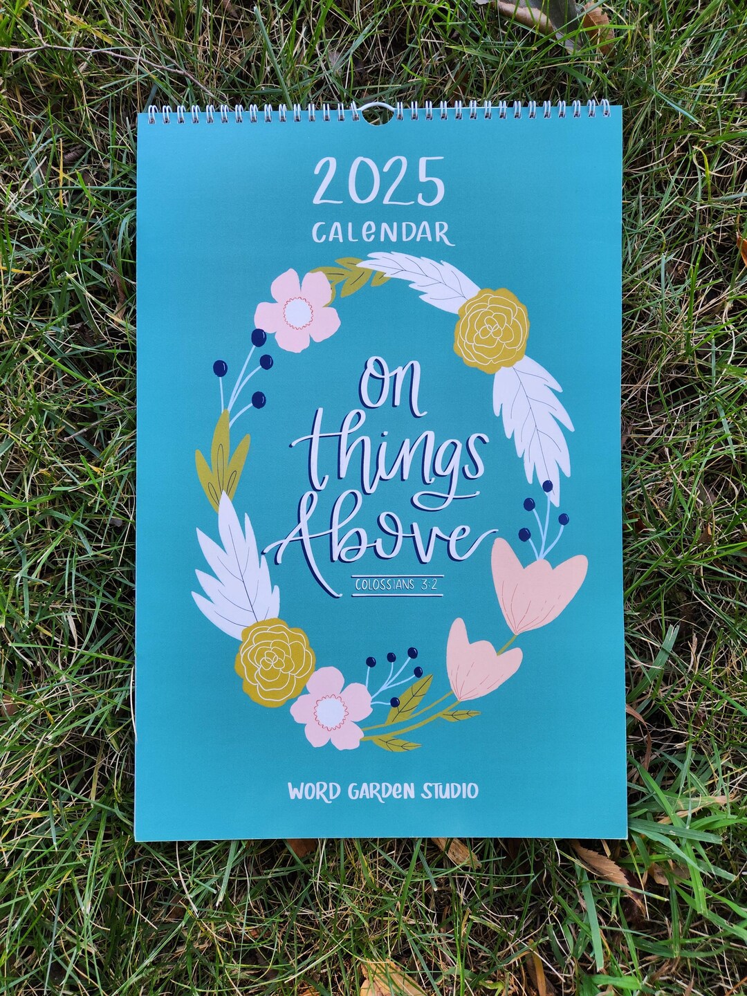 2025 Illustrated Scripture Verse Calendar Bible Verses for a Year ...