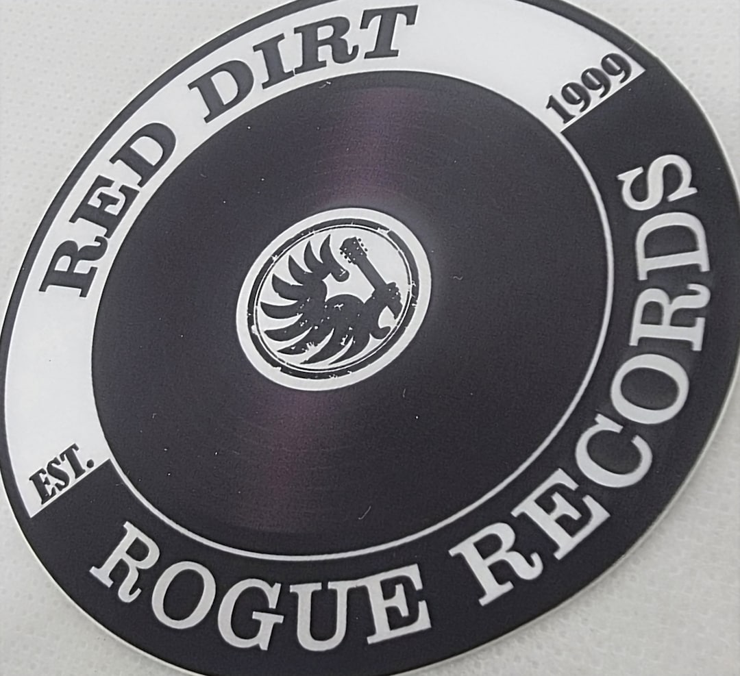 Red Dirt Rogue Records Sticker - Etsy