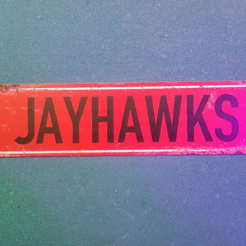 Jayhawks Sign - Etsy
