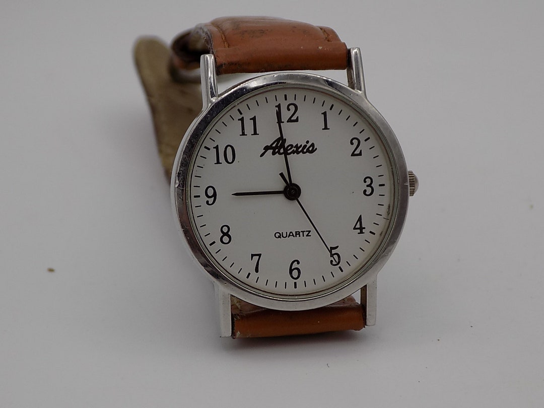 Alexis Watch, Quartz Watch, Discreet and Elegant, 80s, Gift Idea - Etsy
