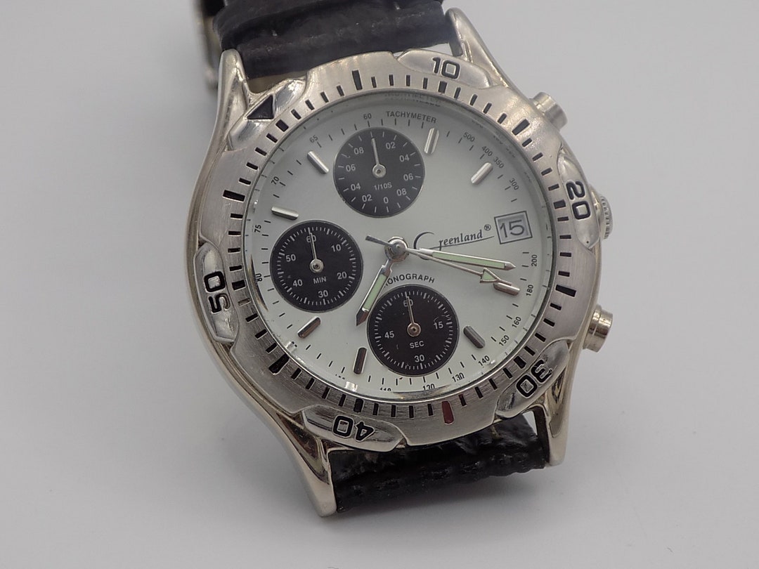 GREENLAND Watch/stainless Quartz Watch/men's Watch/tachometer and ...