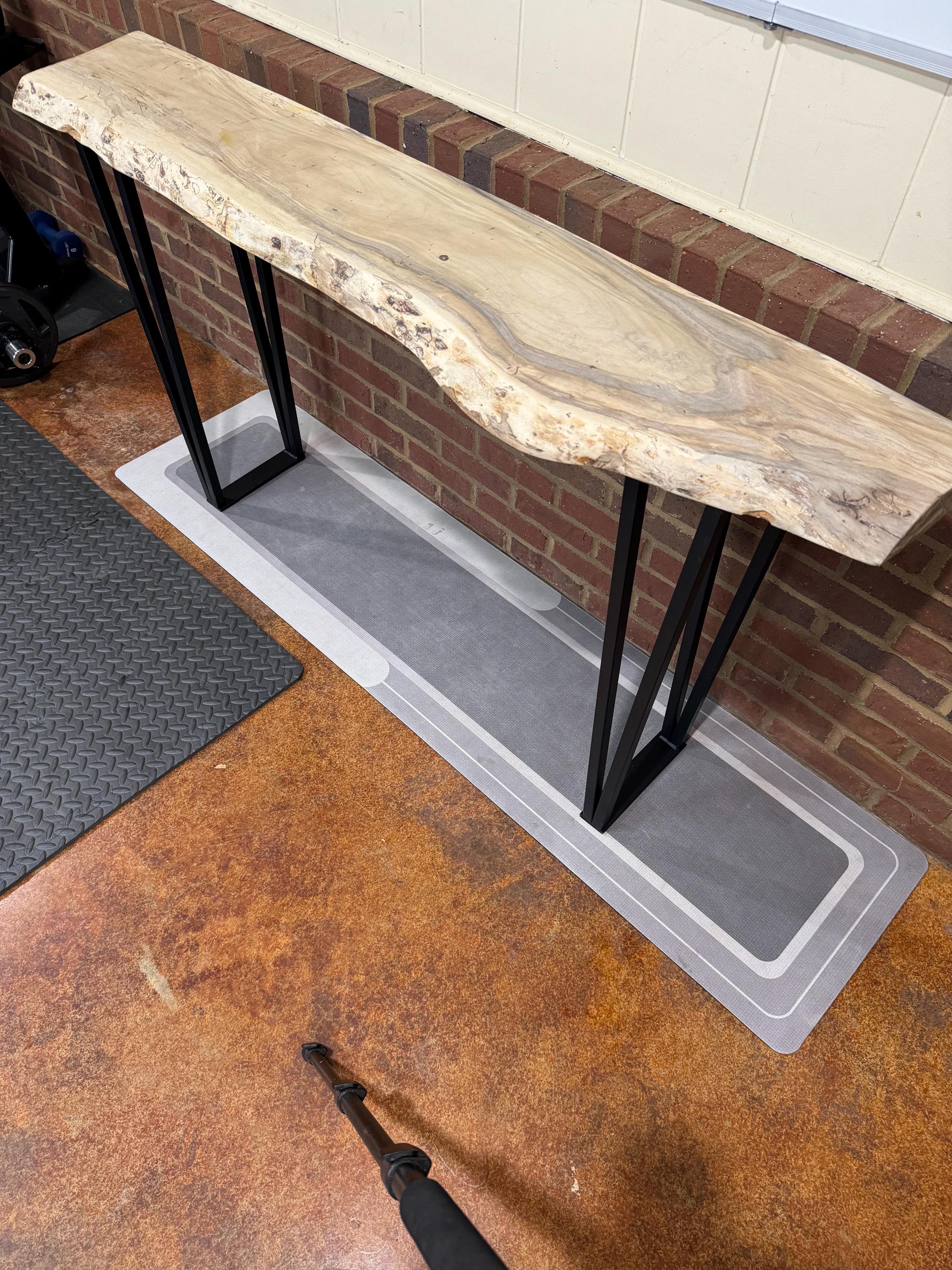 Hickory Live Edge Sofa / Console Table - Etsy