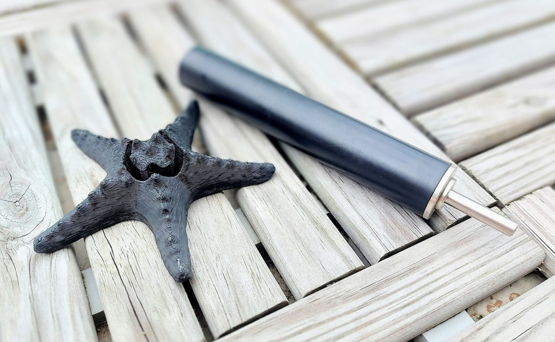 STARFISH STAND With Mini Triton Rod, MAGNETIC Attachment, Quick Release ...